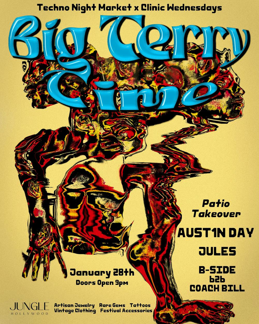 BIG TERRY TIME TAKEOVER X TEC… | Partiful