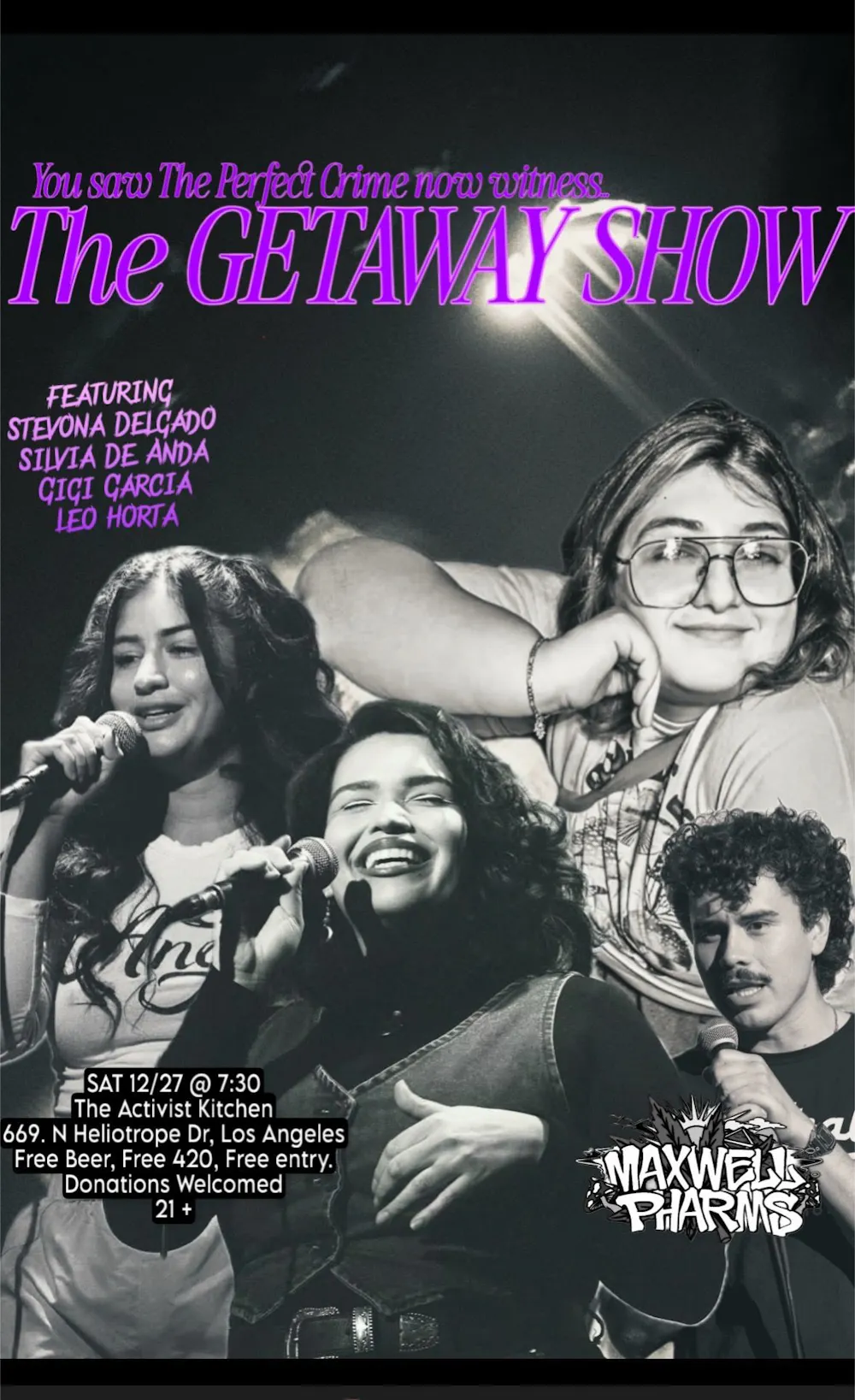 The Getaway Show | Partiful