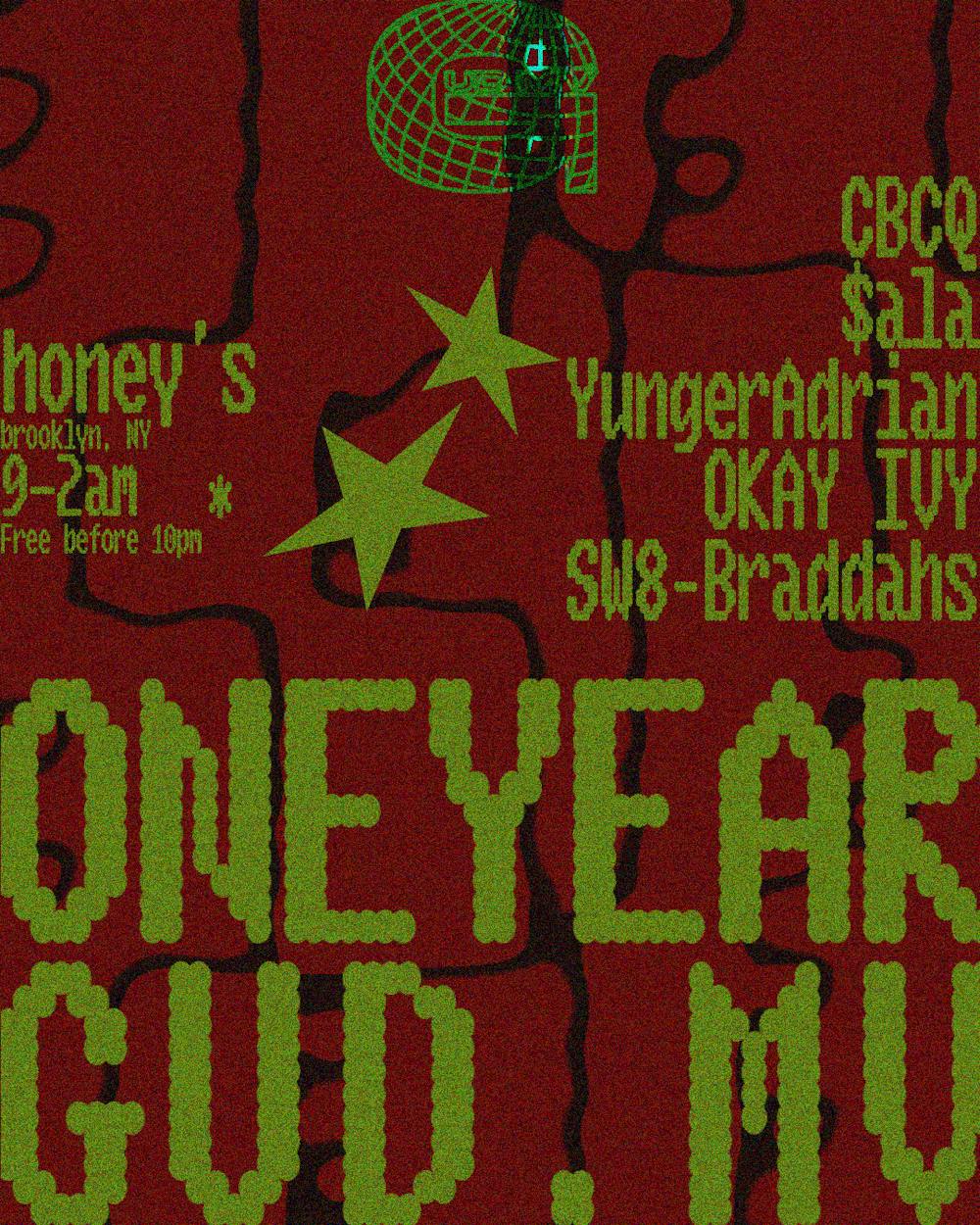 GUD.MV ONE YEAR | Partiful