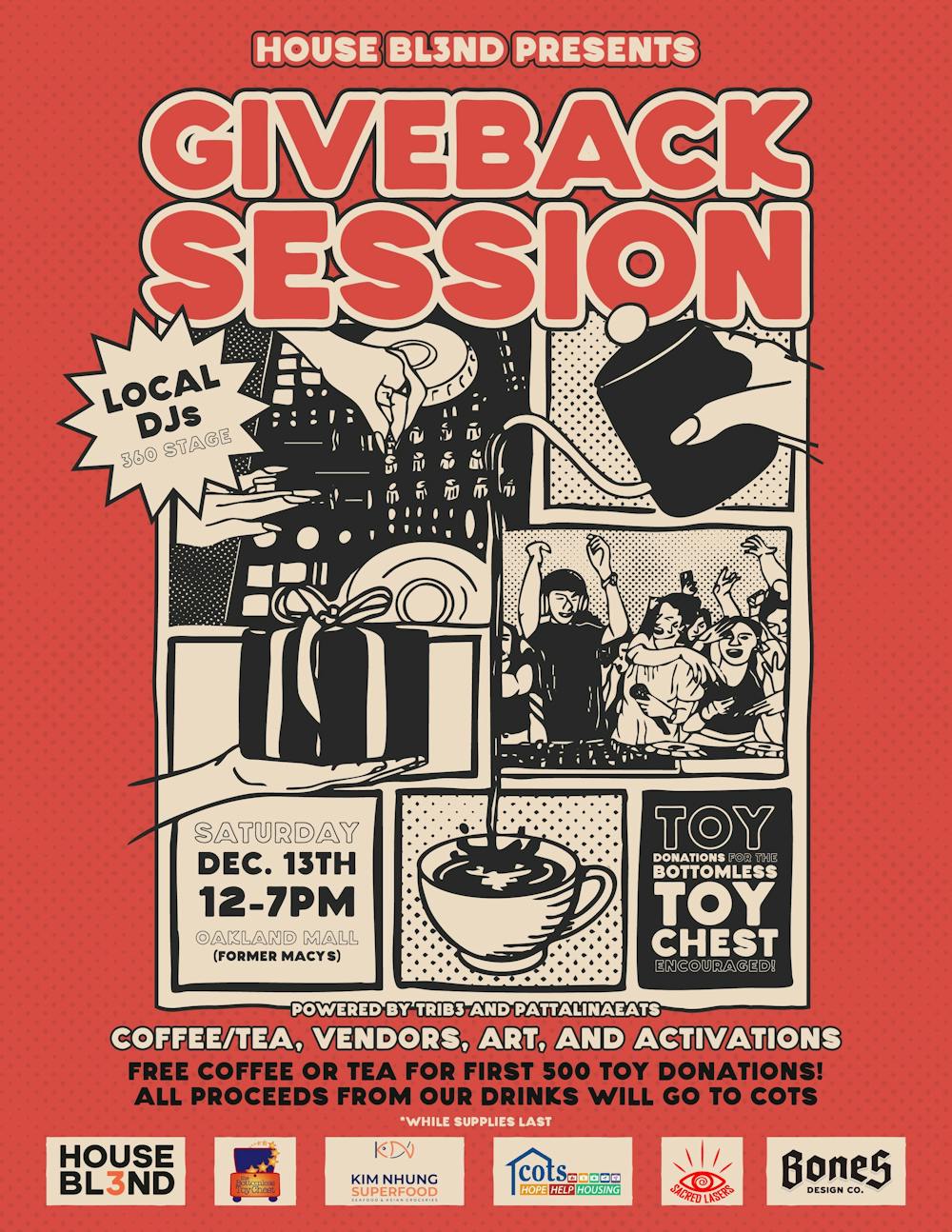 HOUSE BL3ND - The Giveback Ses… | Partiful