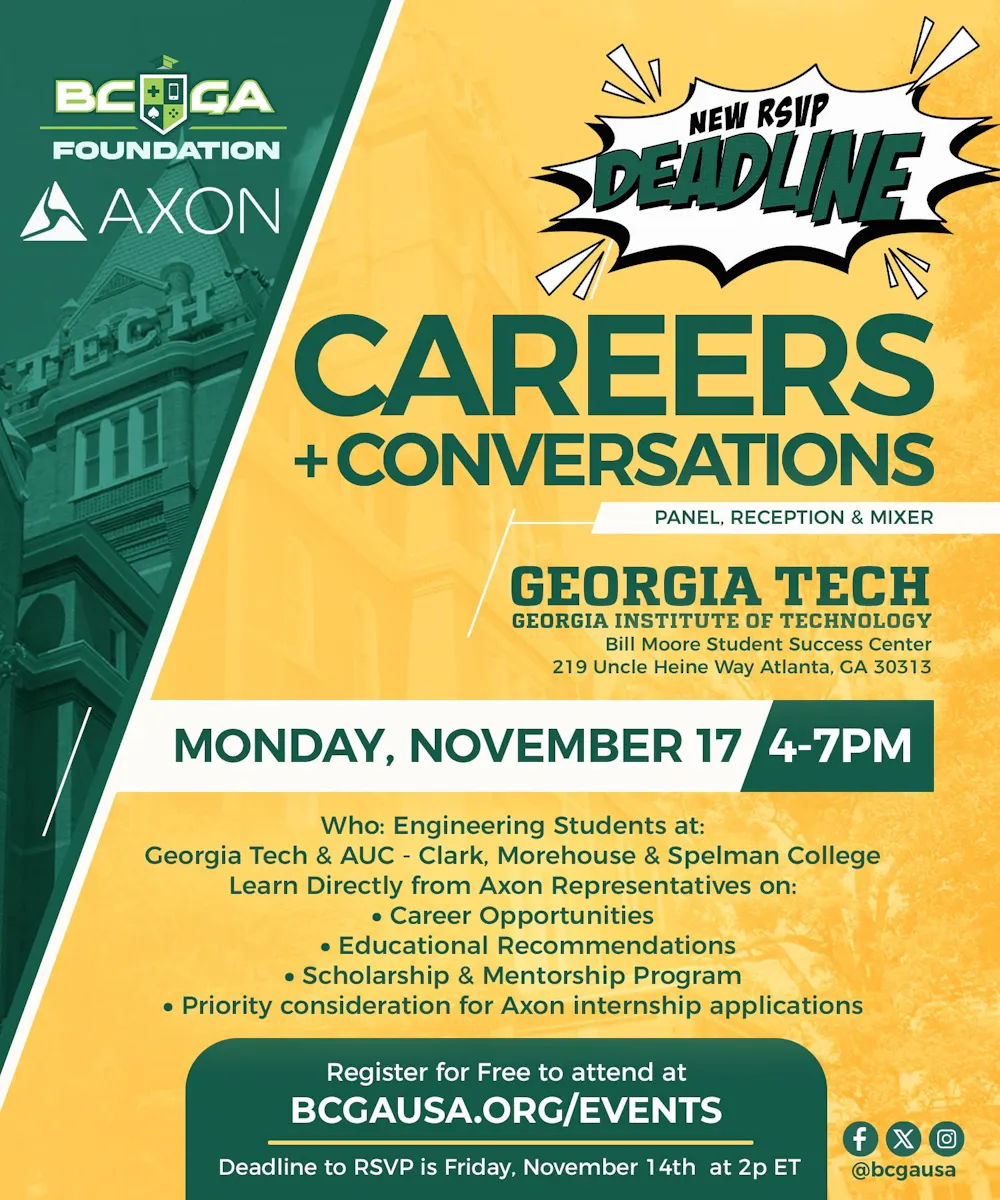 Axon & BCGAF - Careers & Conve… | Partiful