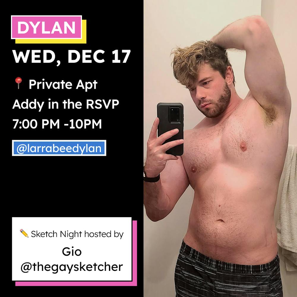 💪 Sketch Night with Gio | Partiful