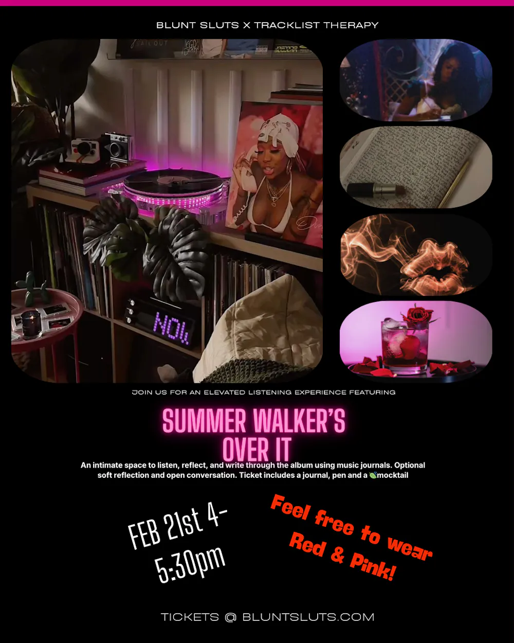 Tracklist Therapy: A Music Jou… | Partiful