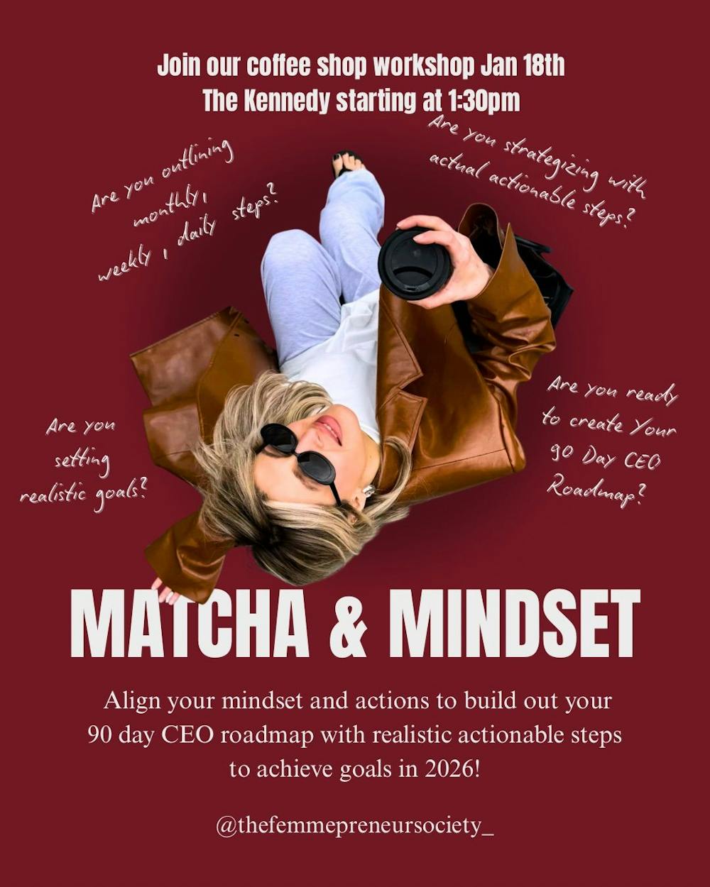 Matcha & Mindset workshop | Partiful