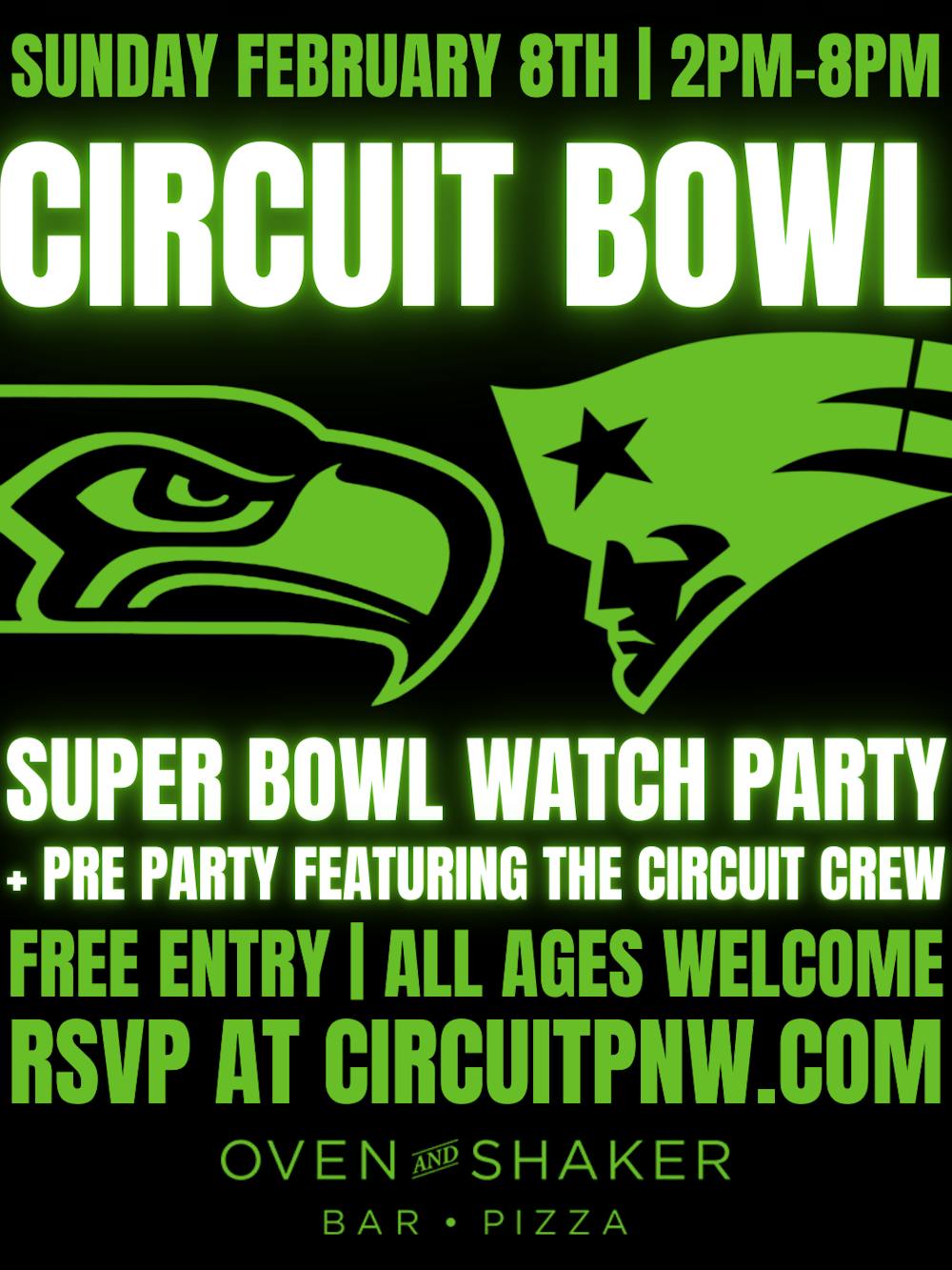 CIRCUIT BOWL at OVEN & SHAKER | Partiful