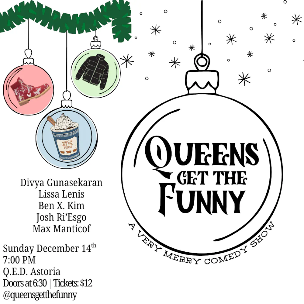 Queens Get The Funny Comedy Sh… | Partiful