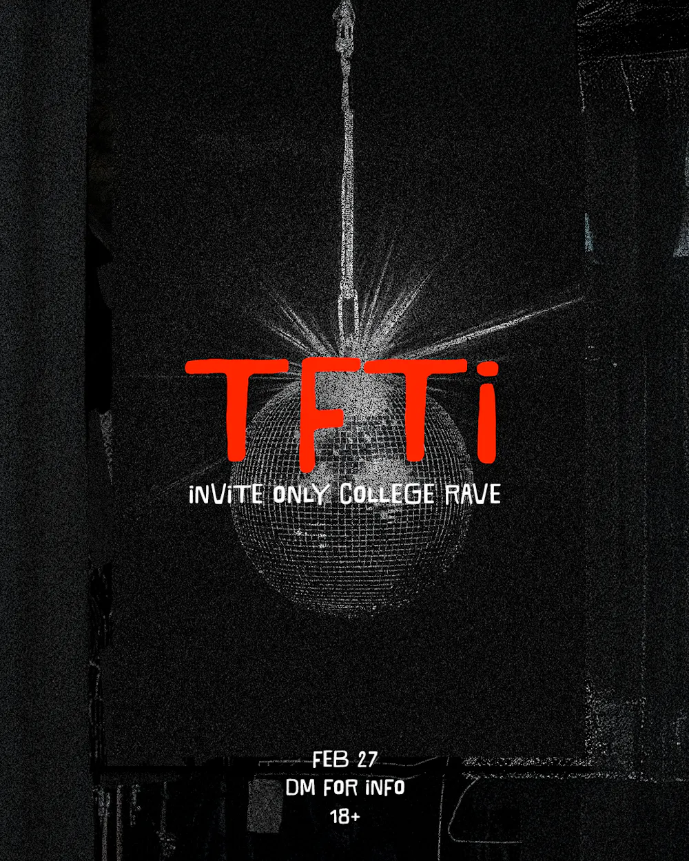 tfti - invite only | Partiful