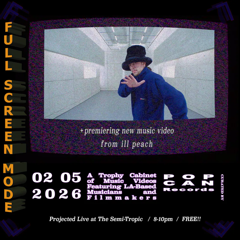 Pop Can Records: FULL SCREEN M… | Partiful