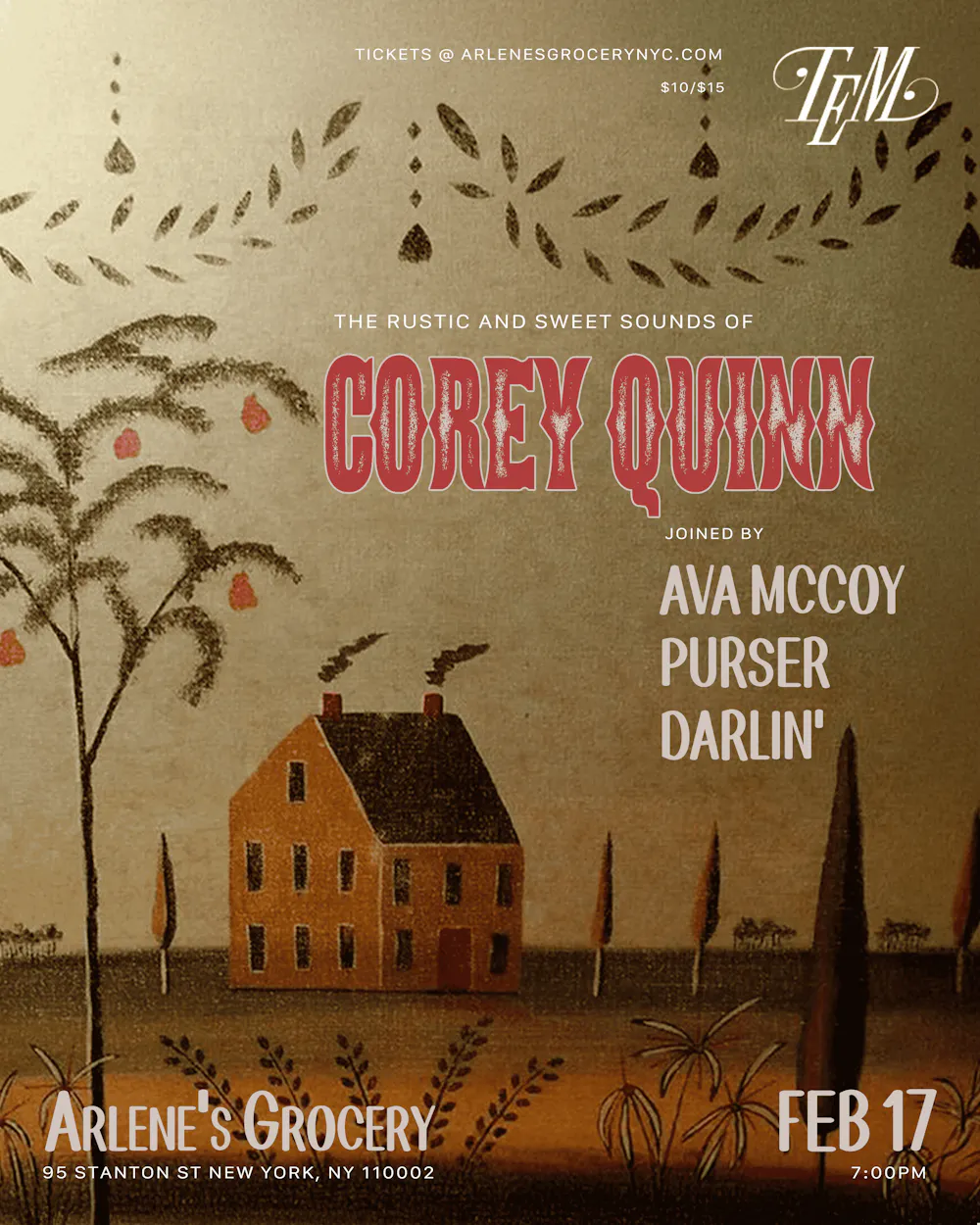 Corey Quinn with Ava McCoy, Pu… | Partiful