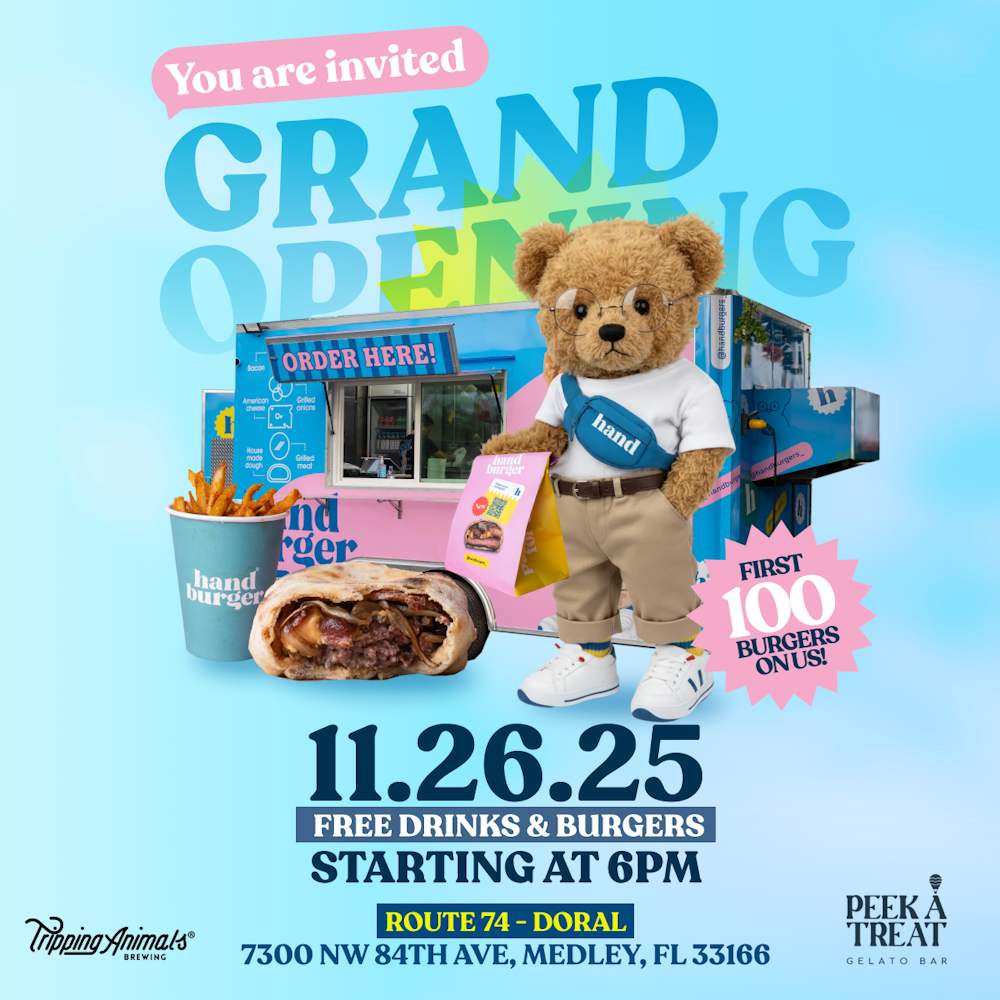 Hand Burger Grand Opening | Partiful