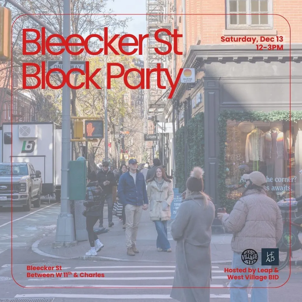 2025 Bleecker Street Block Par… | Partiful