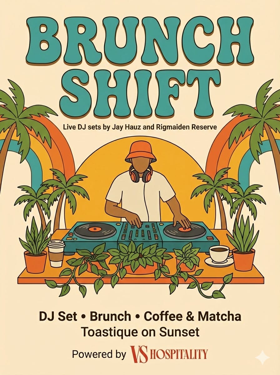 Brunch Shift DJ Set • Brunch •… | Partiful