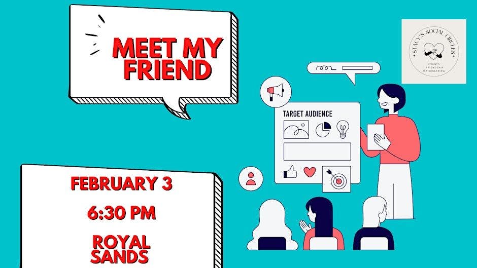 Meet My Friend: Pitch A Single… | Partiful