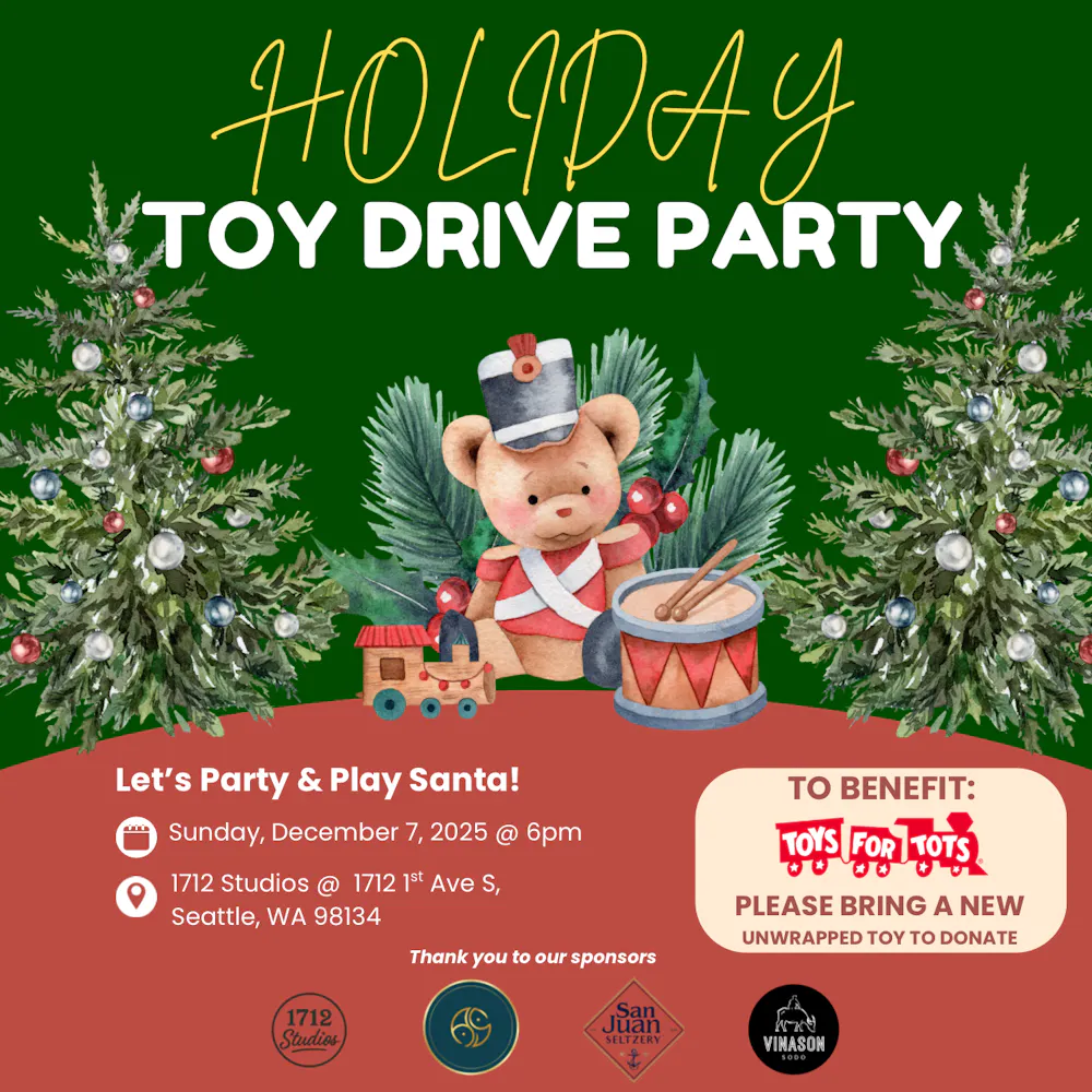 Holiday Toy Drive Party | Partiful