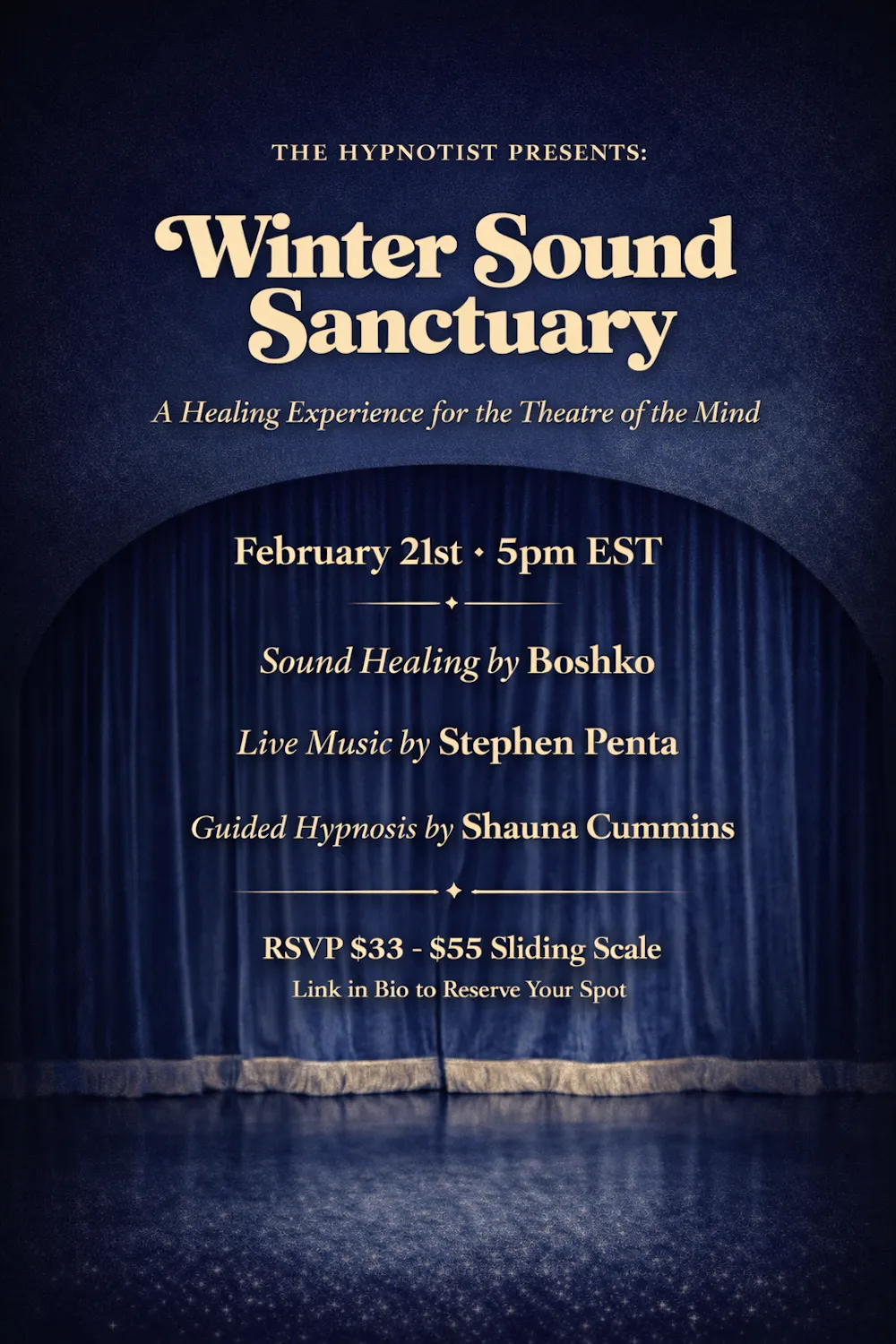 Winter Sound Sanctuary | Partiful