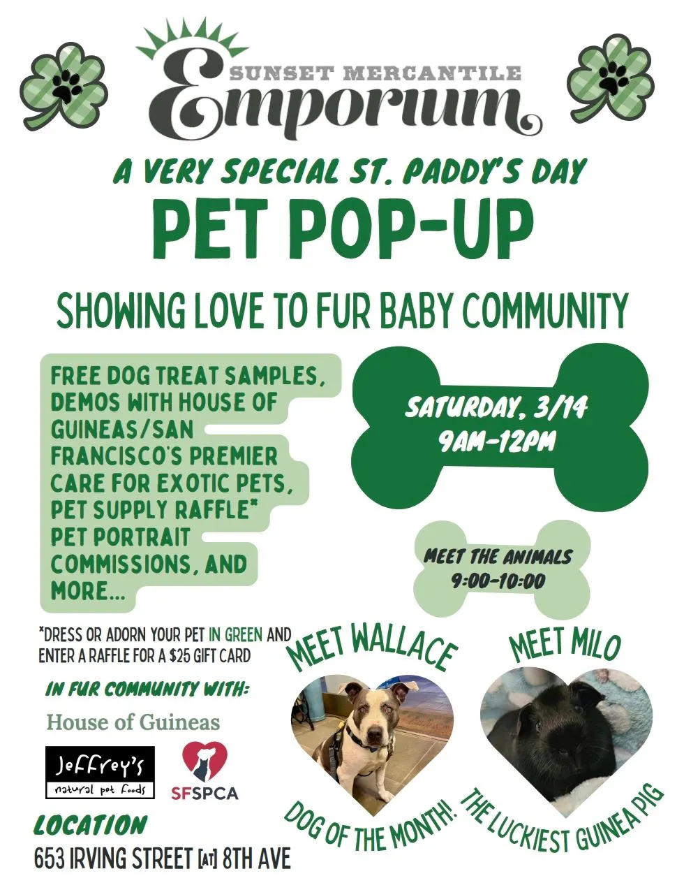 🍀 Pet Pop-Up: Meet Fur Babies… | Partiful
