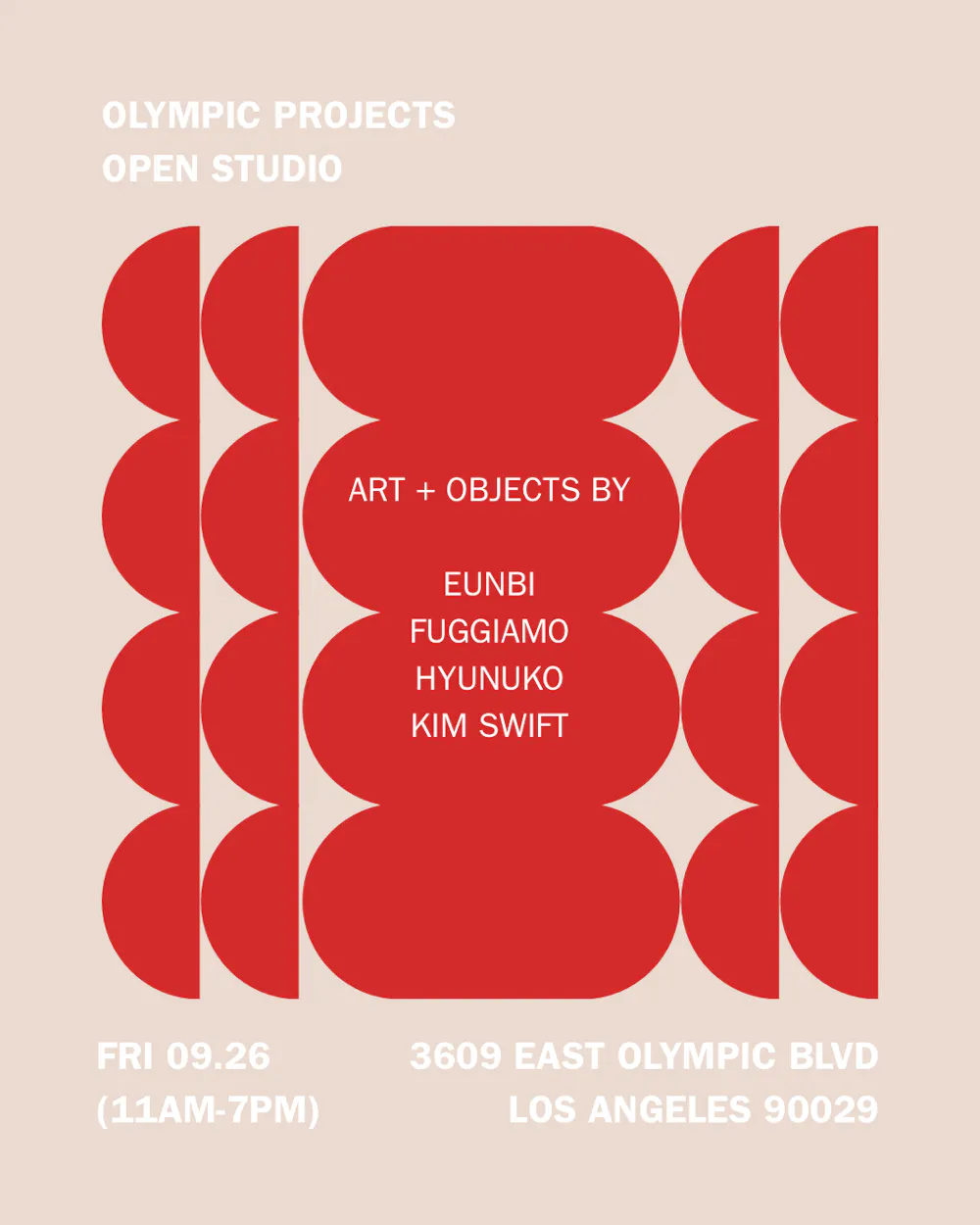 OLYMPIC PROJECTS Open Studio | Partiful
