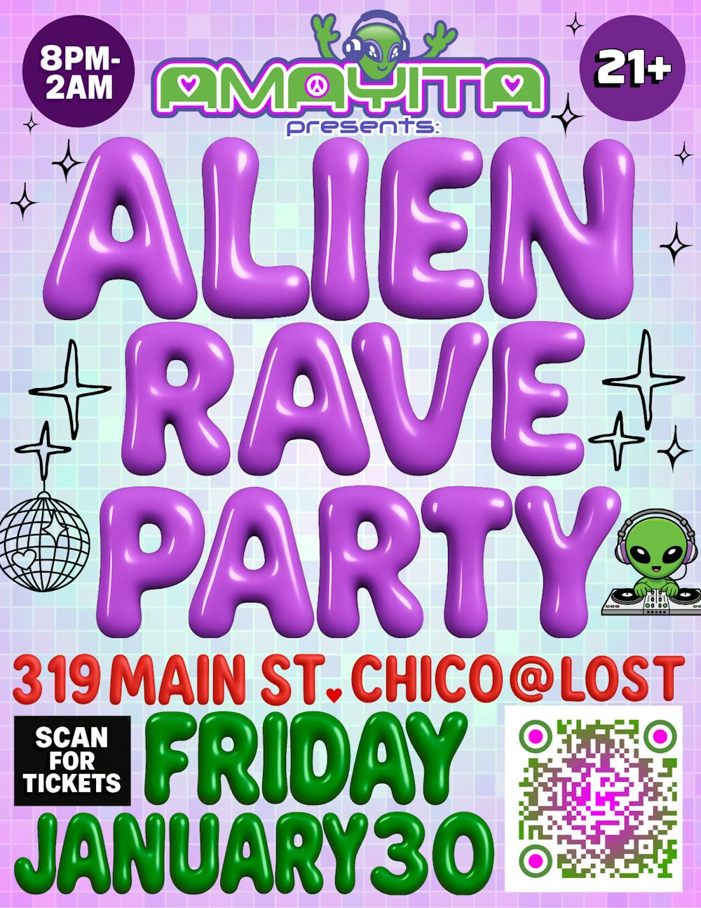 Alien Rave Party | Partiful