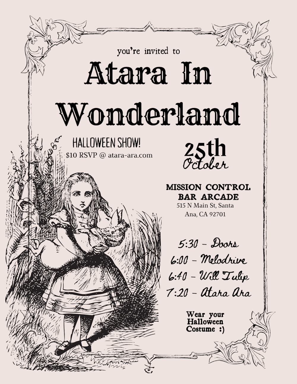 Atara in Wonderland | 🎃 Hallo… | Partiful