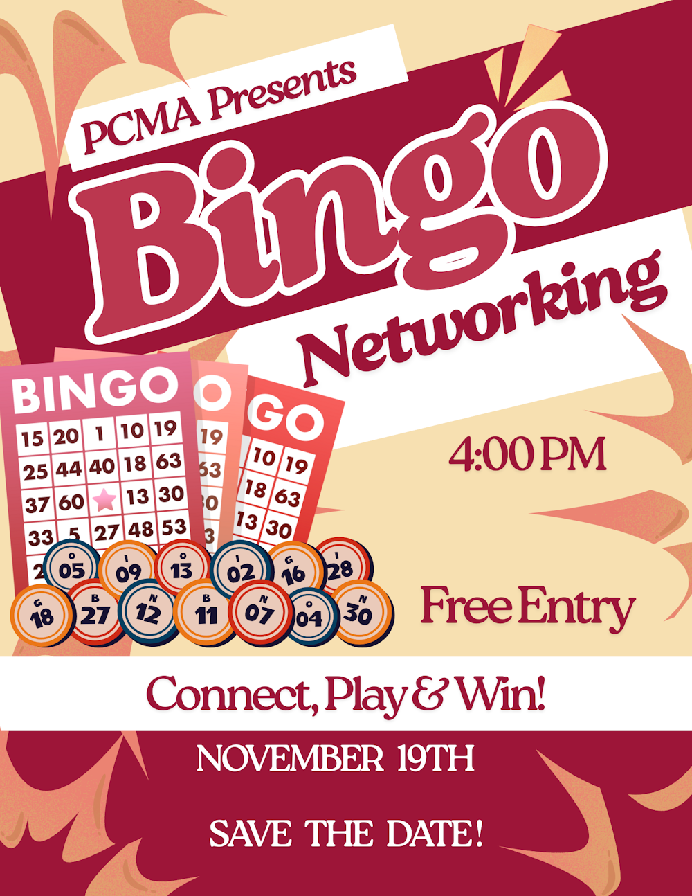 Networking Bingo | Partiful