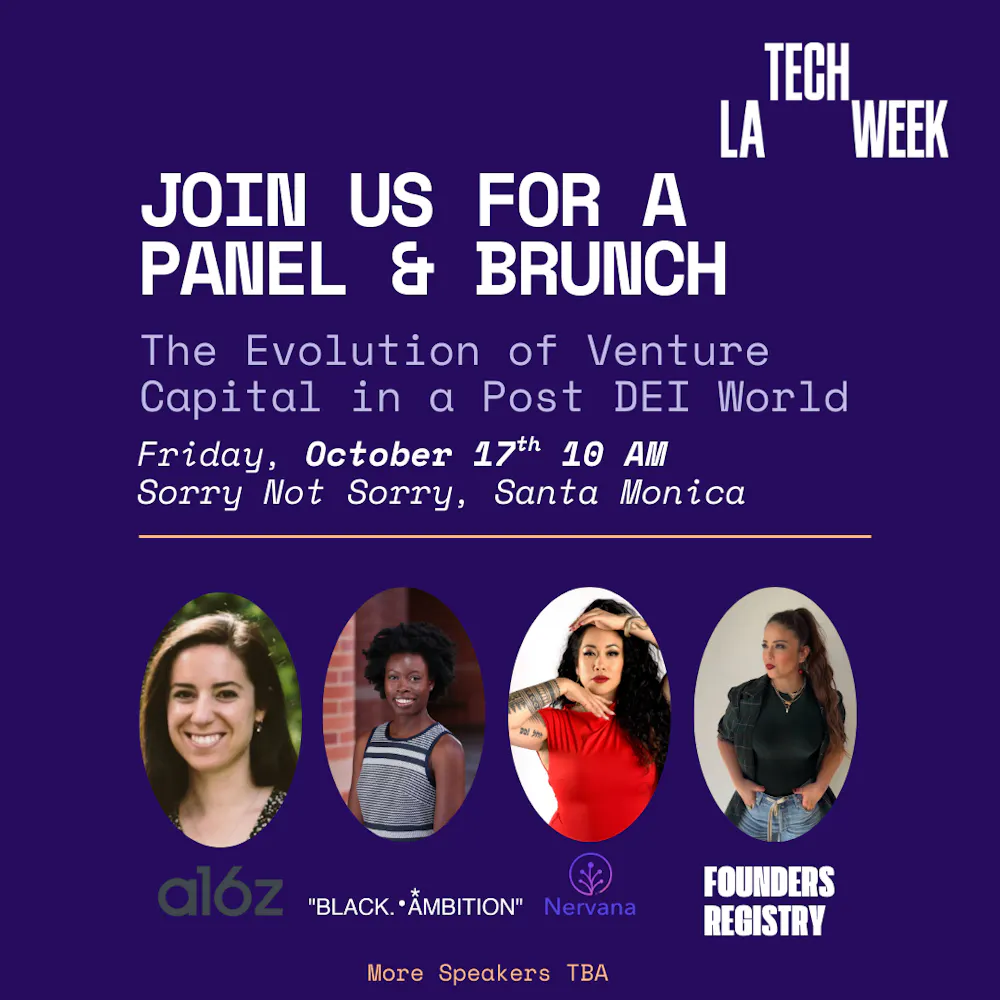 The Evolution of VC- Post DEI … | Partiful