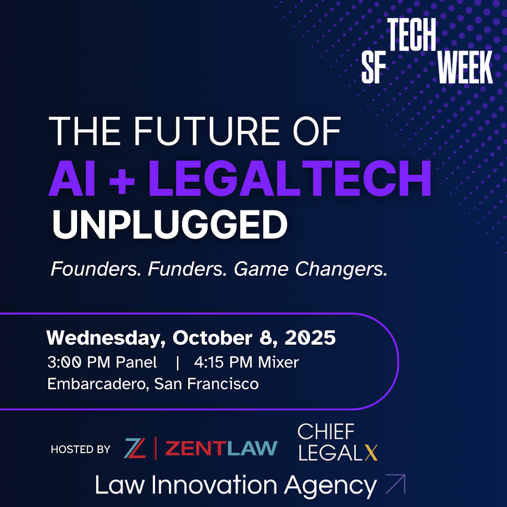 Future of AI + LegalTech: Unpl… | Partiful