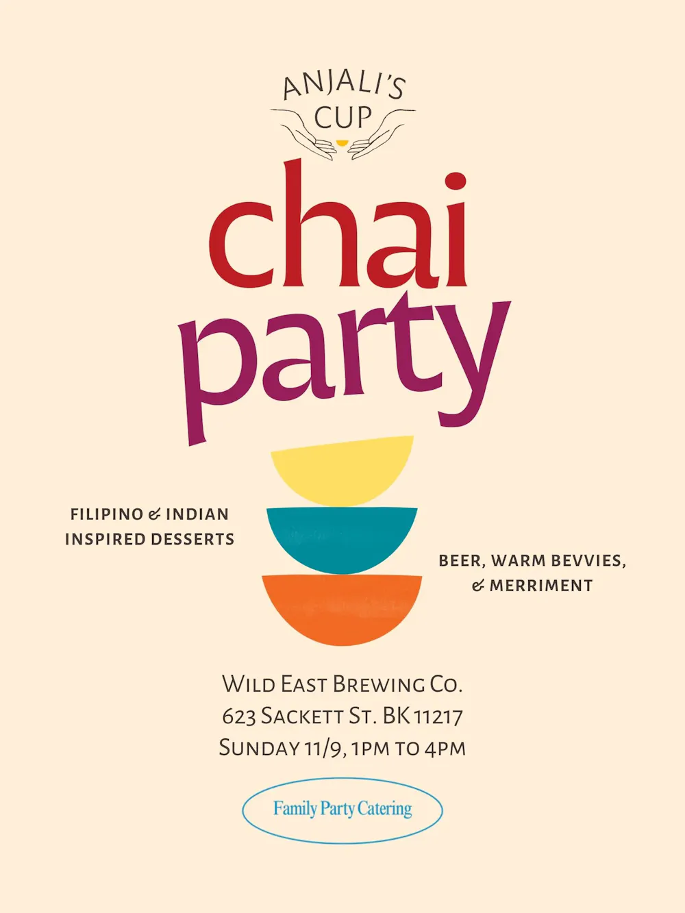 Chai Party Pop-Up with Anjali'… | Partiful