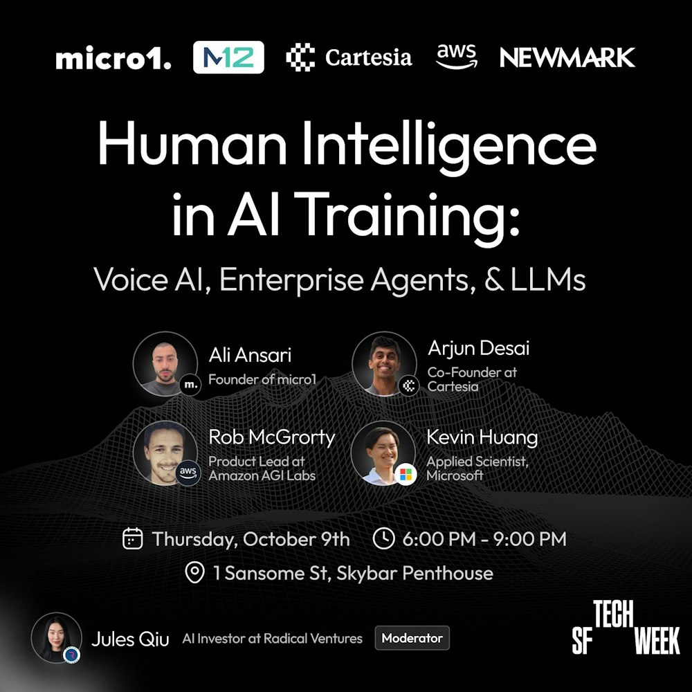 Human Intelligence in AI Train… | Partiful