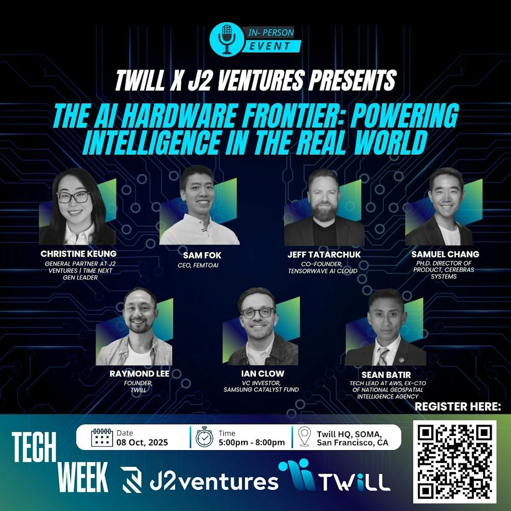 Twill x J2 Ventures Presents T… | Partiful