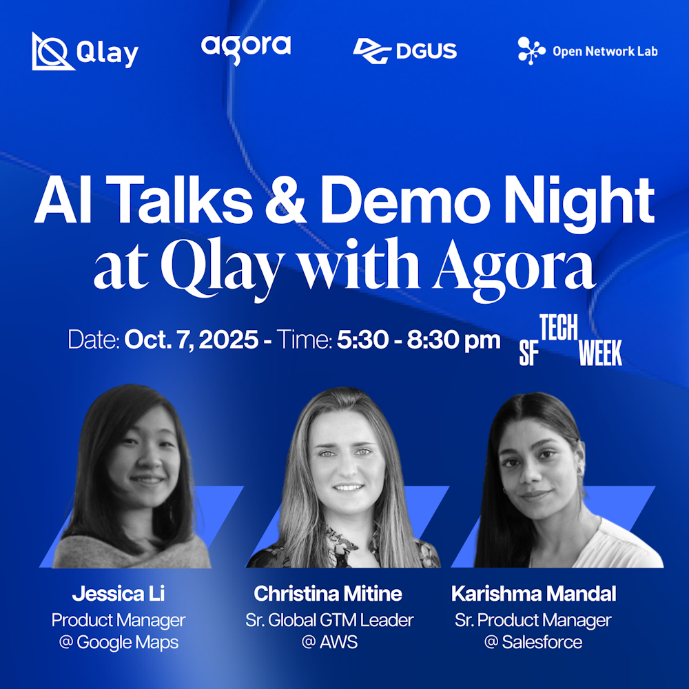 AI Talks & Demo Night at Qlay … | Partiful