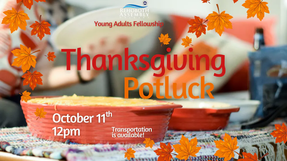 YAF Thanksgiving Potluck! | Partiful