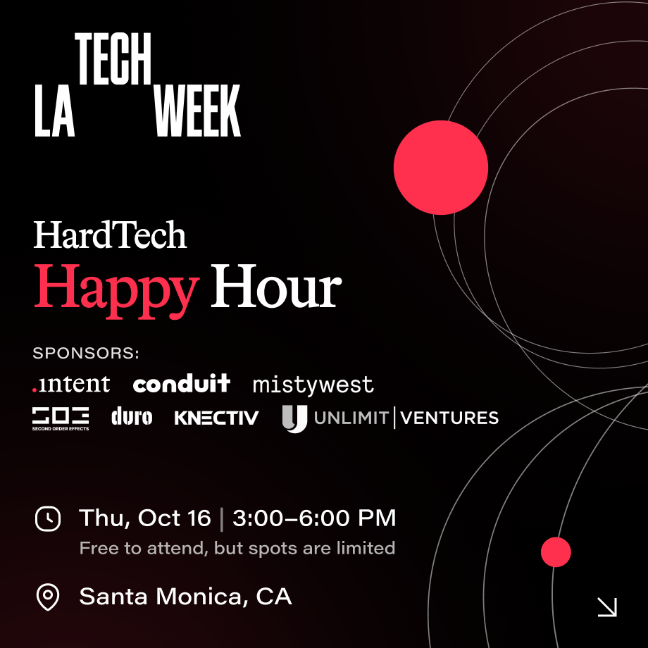 Hard Tech - Happy Hour - #LATe… | Partiful