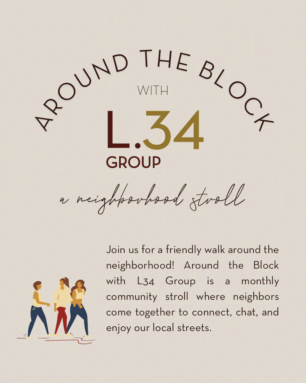 Around the Block with L34 Grou… | Partiful
