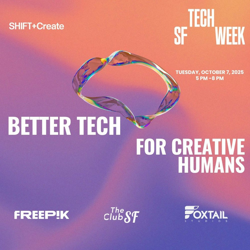 Better Tech for Creative Human… | Partiful