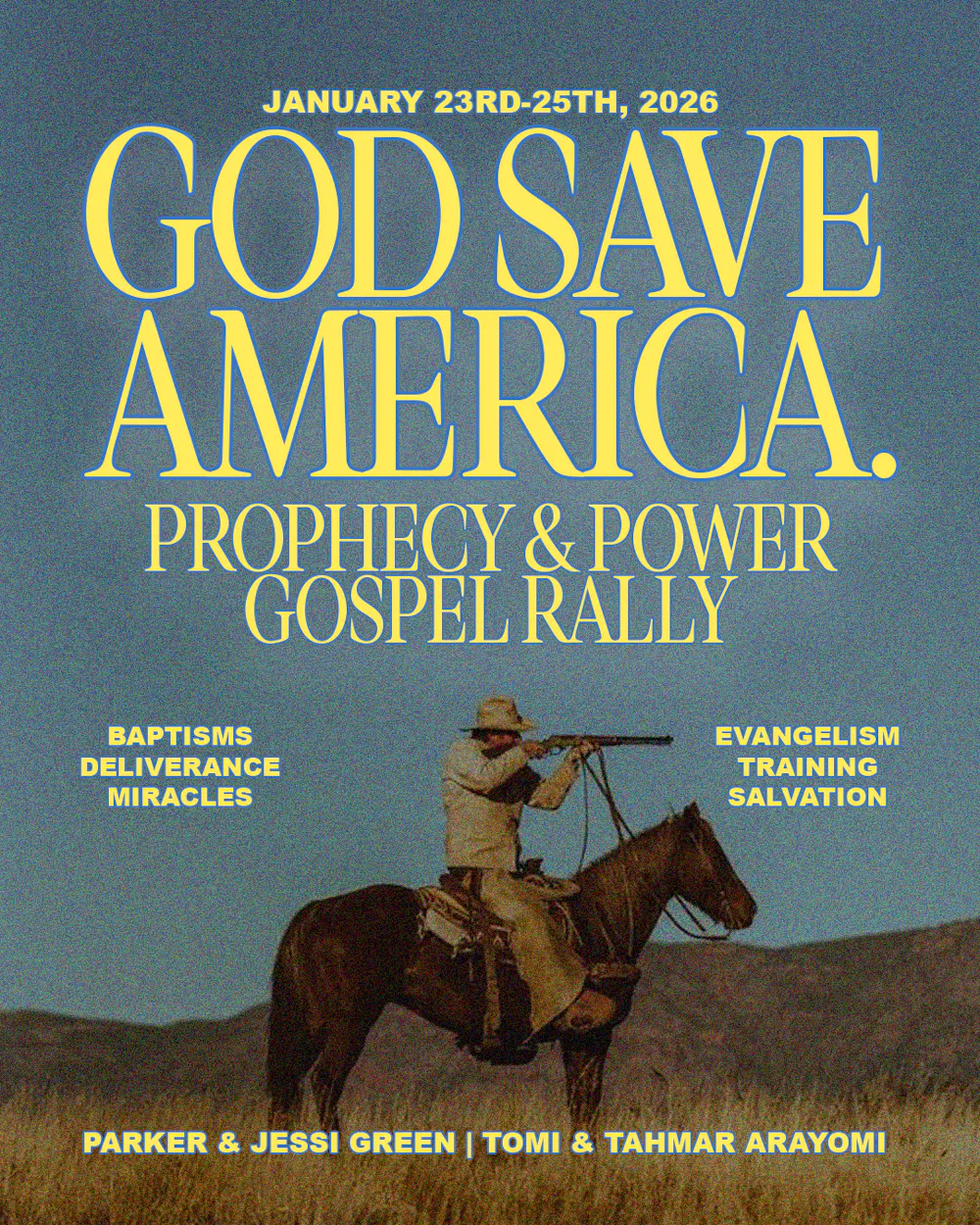 GOD SAVE AMERICA | Partiful