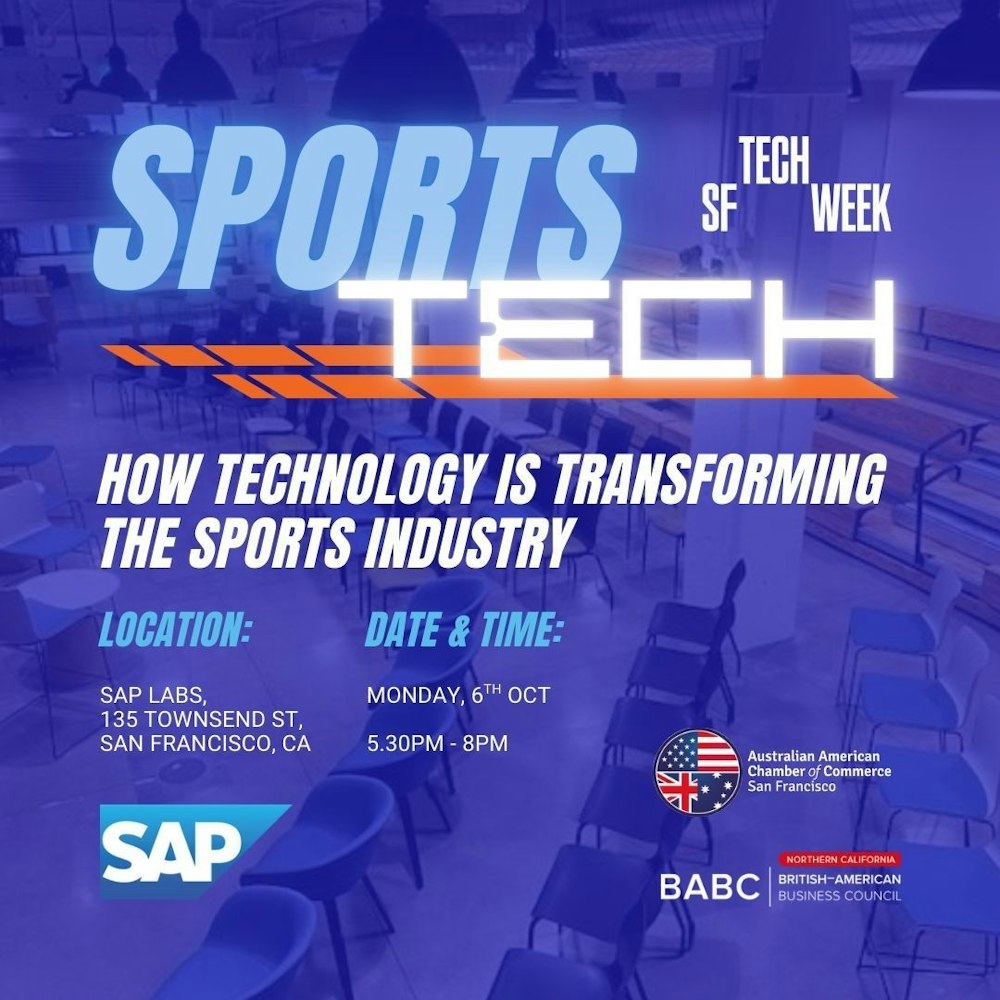 Sports Tech Panel - #SFTechWee… | Partiful