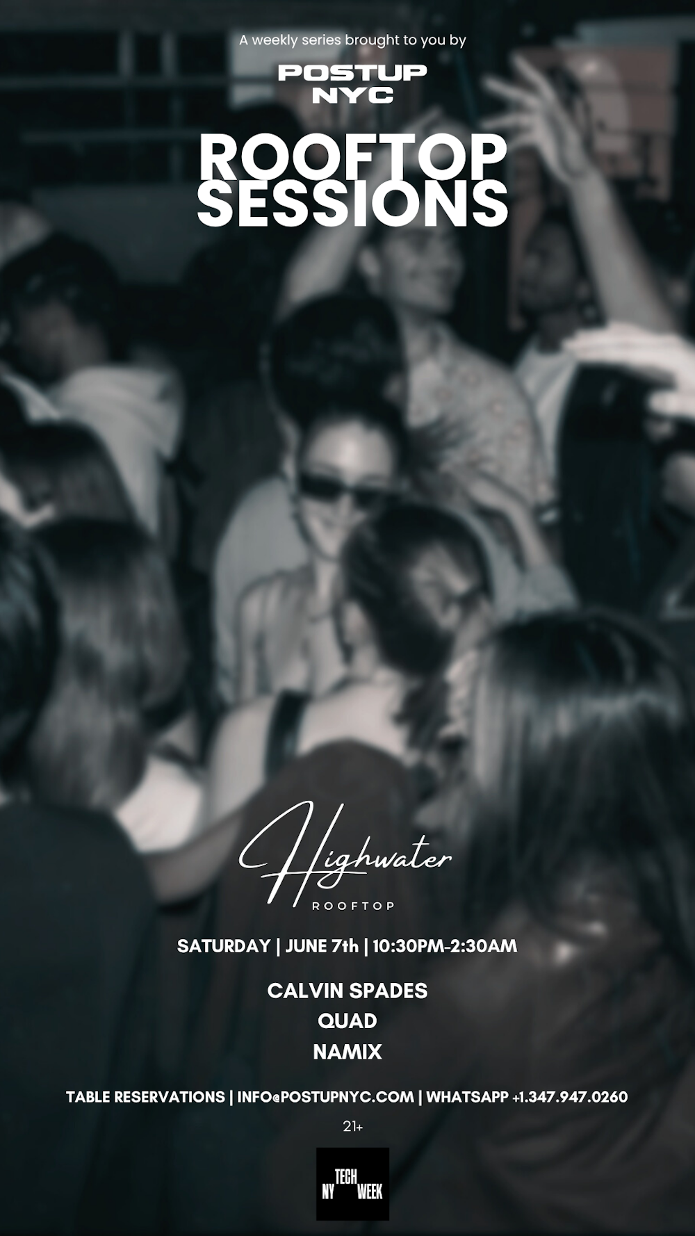 NYTW Rooftop Party #NYTechWeek | Partiful