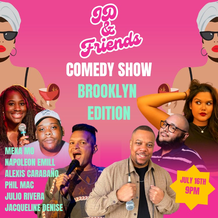 JD & Friends Comedy Show | Partiful
