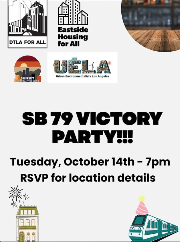 SB 79 Victory Party! | Partiful