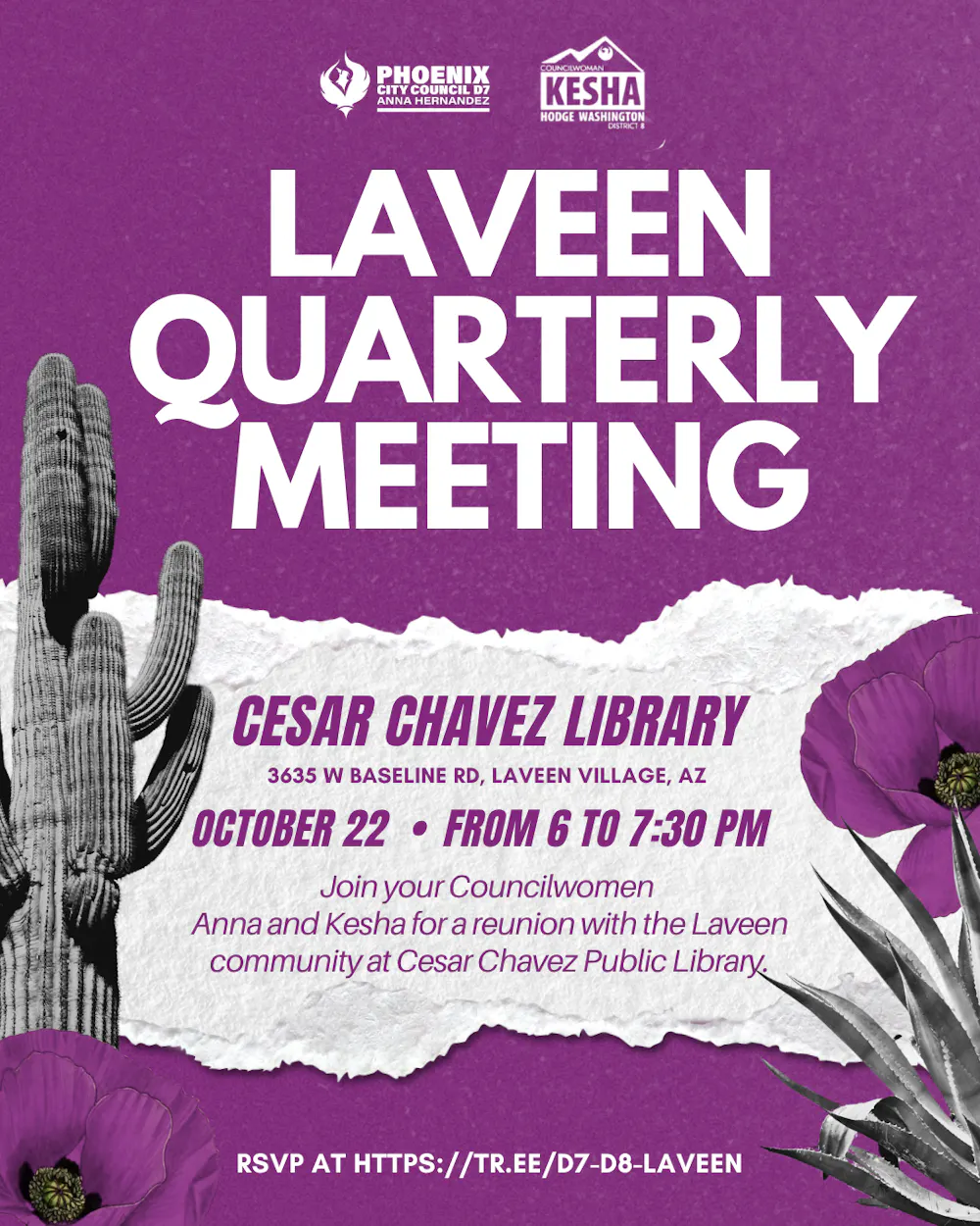 Laveen Quarterly Meeting | Partiful