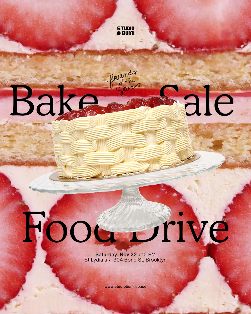 Friends of the Studio • Bake S… | Partiful