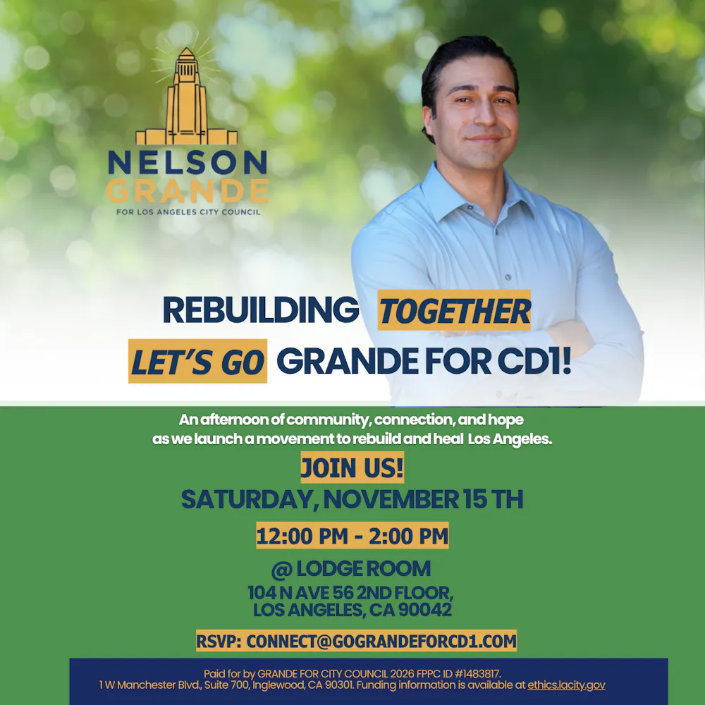 Nelson Grande for City Council… | Partiful