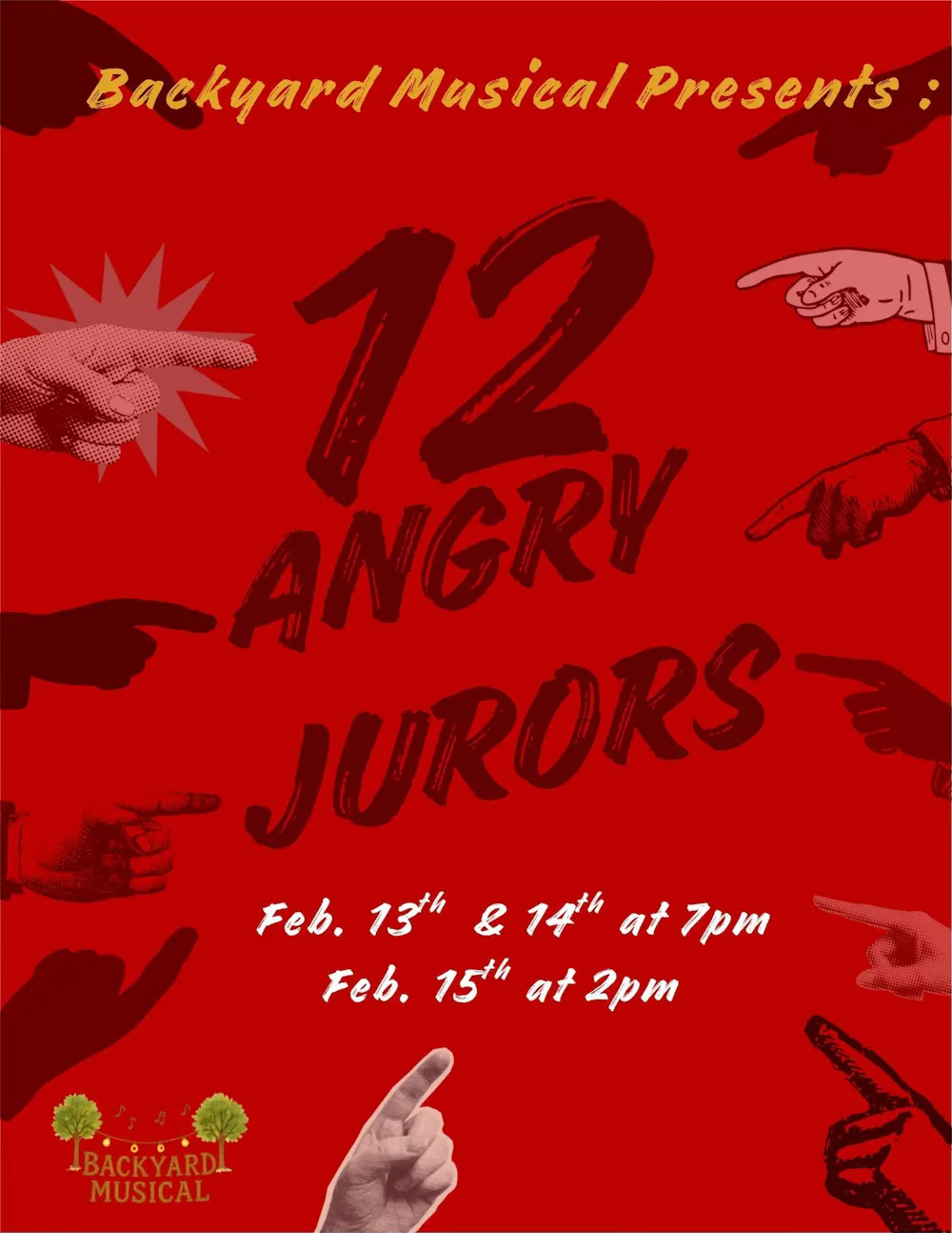 12 Angry Jurors | Partiful