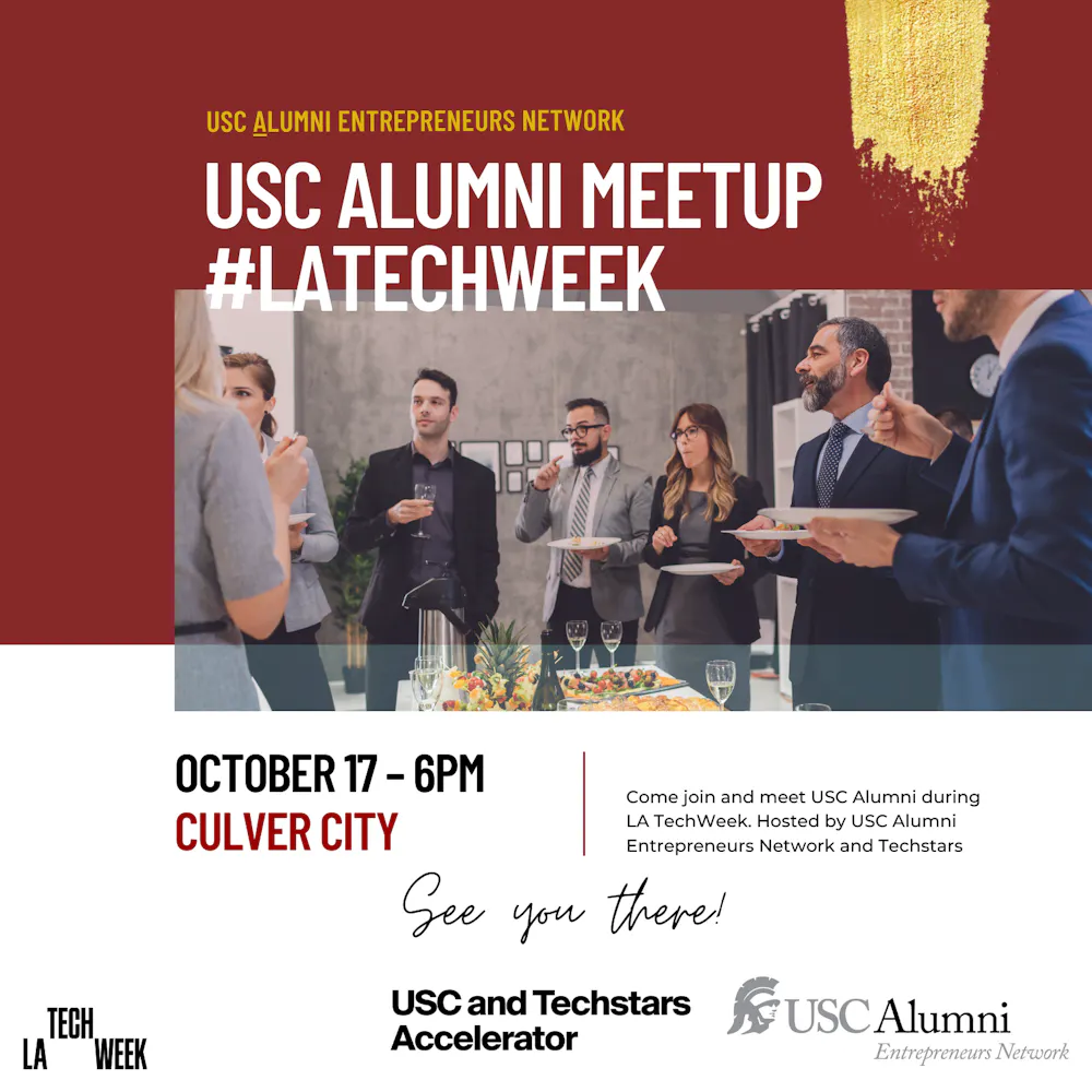 USC Alumni Founders & Investor… | Partiful
