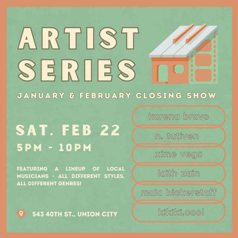 Artist Series Closing Show | Partiful