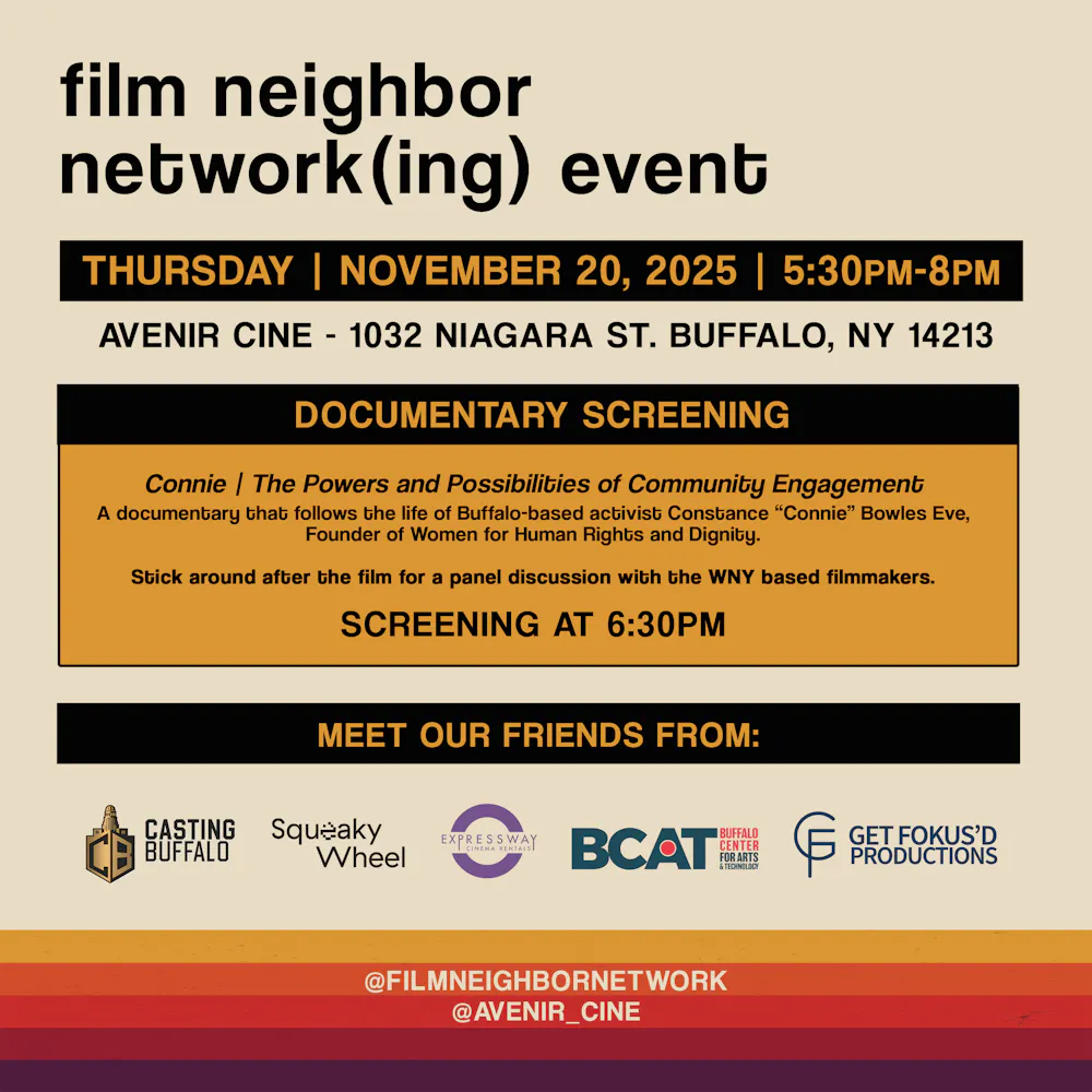 Film Neighbor Network(ing) | Partiful