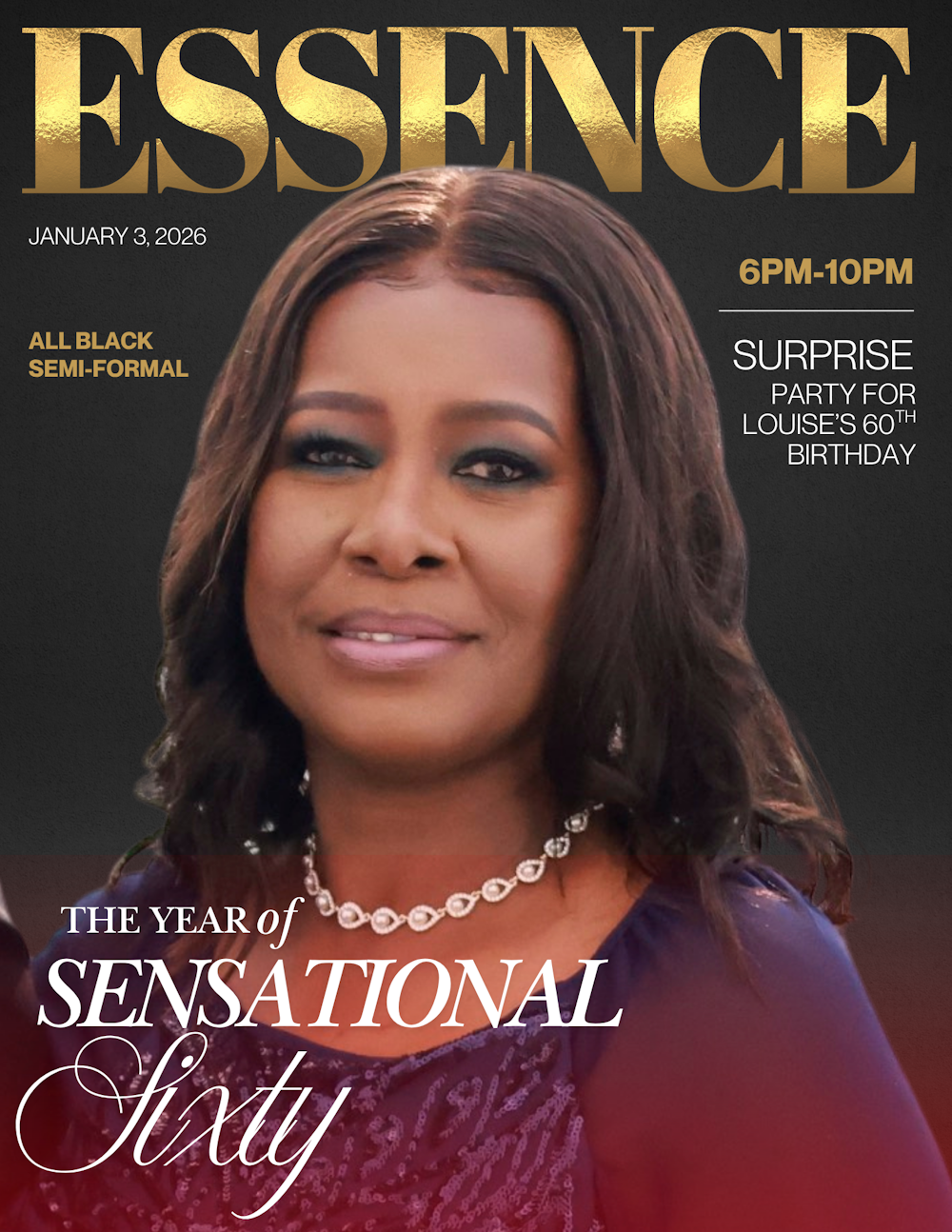 Louise's Surprise 60th Birthda… | Partiful