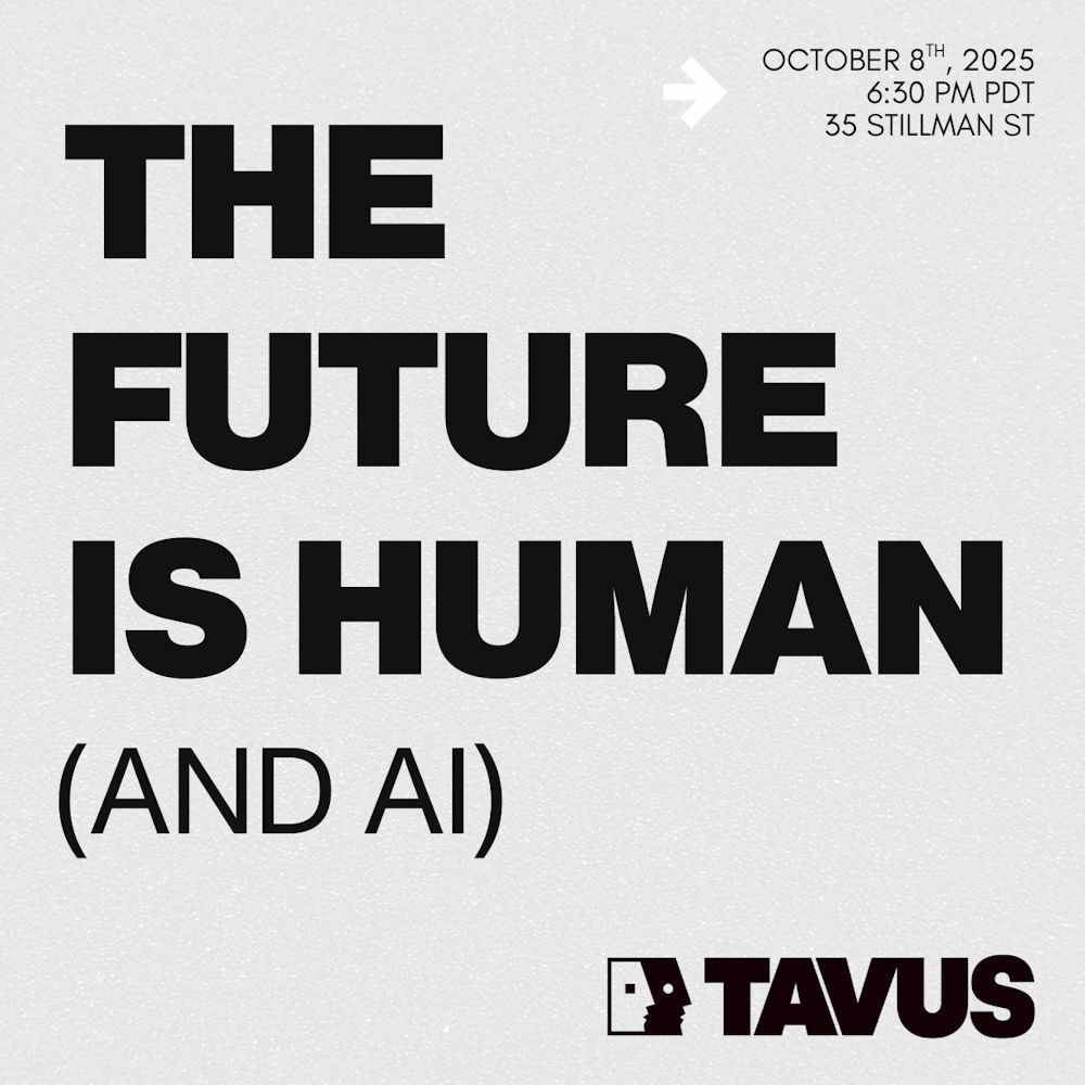 The Future is Human (and AI) -… | Partiful