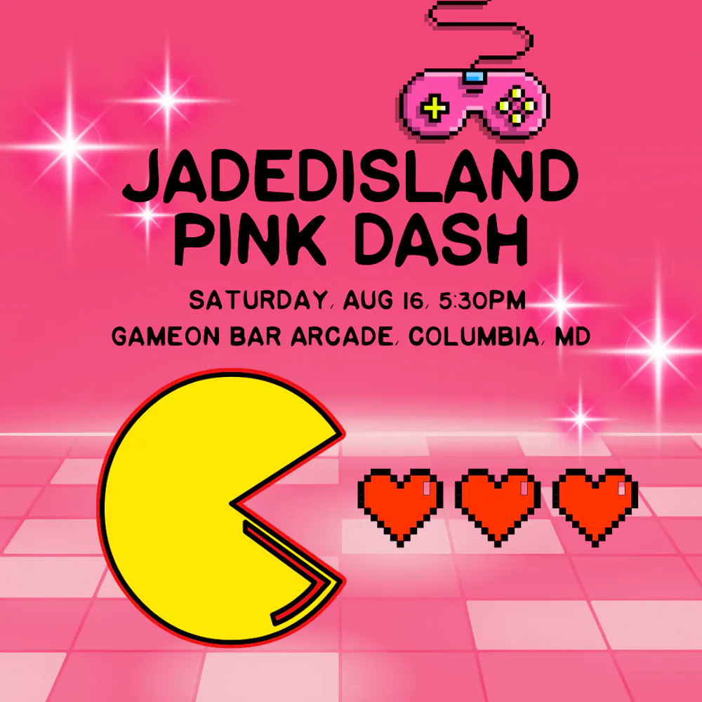 RSVP to JADEDISLAND PINK DASH | Partiful