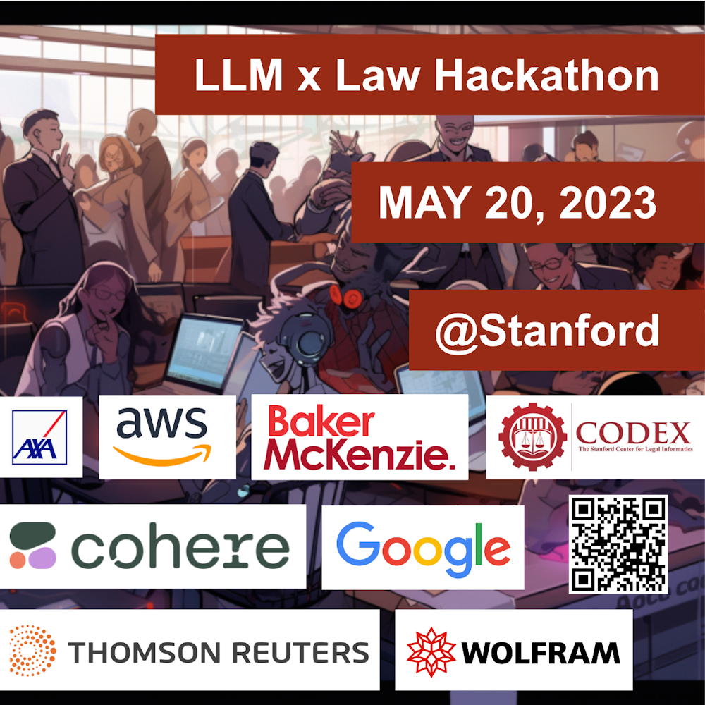 LLM x Law Hackathon @Stanford | Partiful